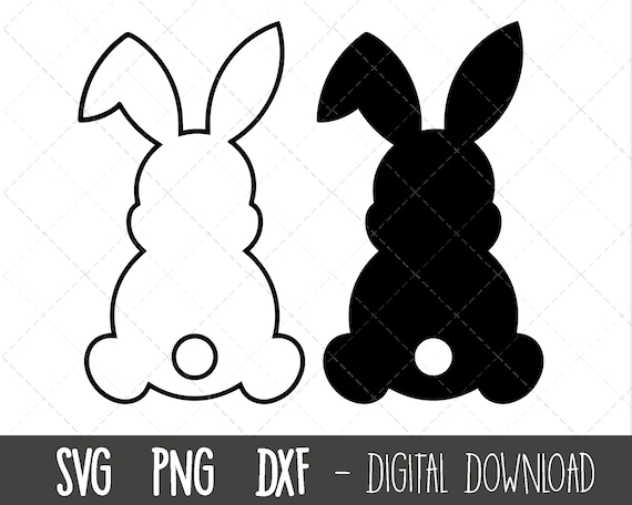 Easter Bunny SVG Bunny Svg Easter Svg Rabbit Svg Bunny | Etsy