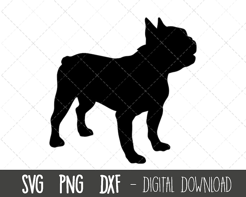 Bulldog Svg Dog Svg Bulldog Silhouette Bulldog Outline Png - Etsy