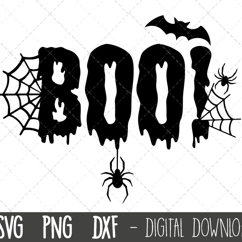 Boo svg - Etsy