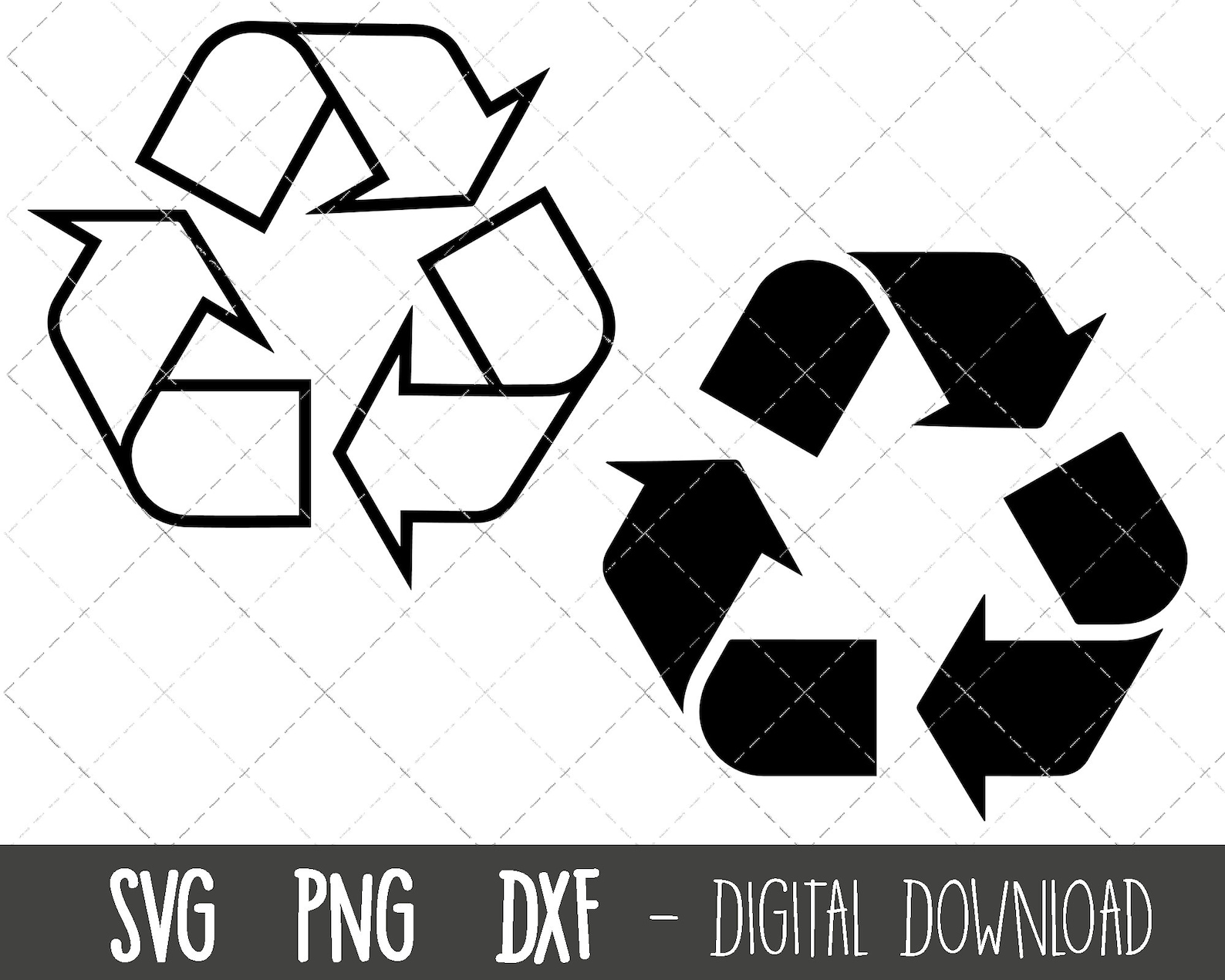 Recycle Symbol Svg Recycle Svg Recycling Clipart Recycling - Etsy