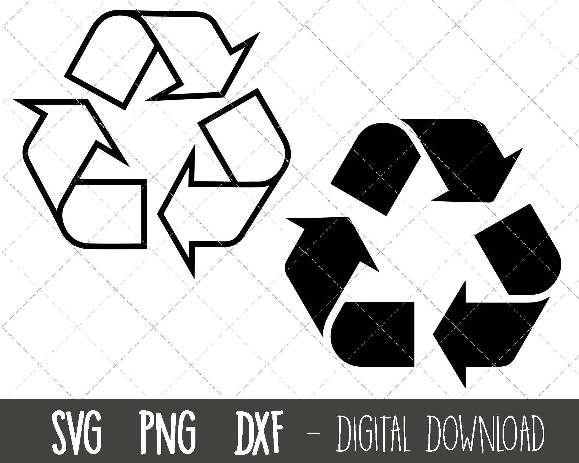 Recycle Symbol Svg Recycle Svg Recycling Clipart Recycling | Etsy New ...