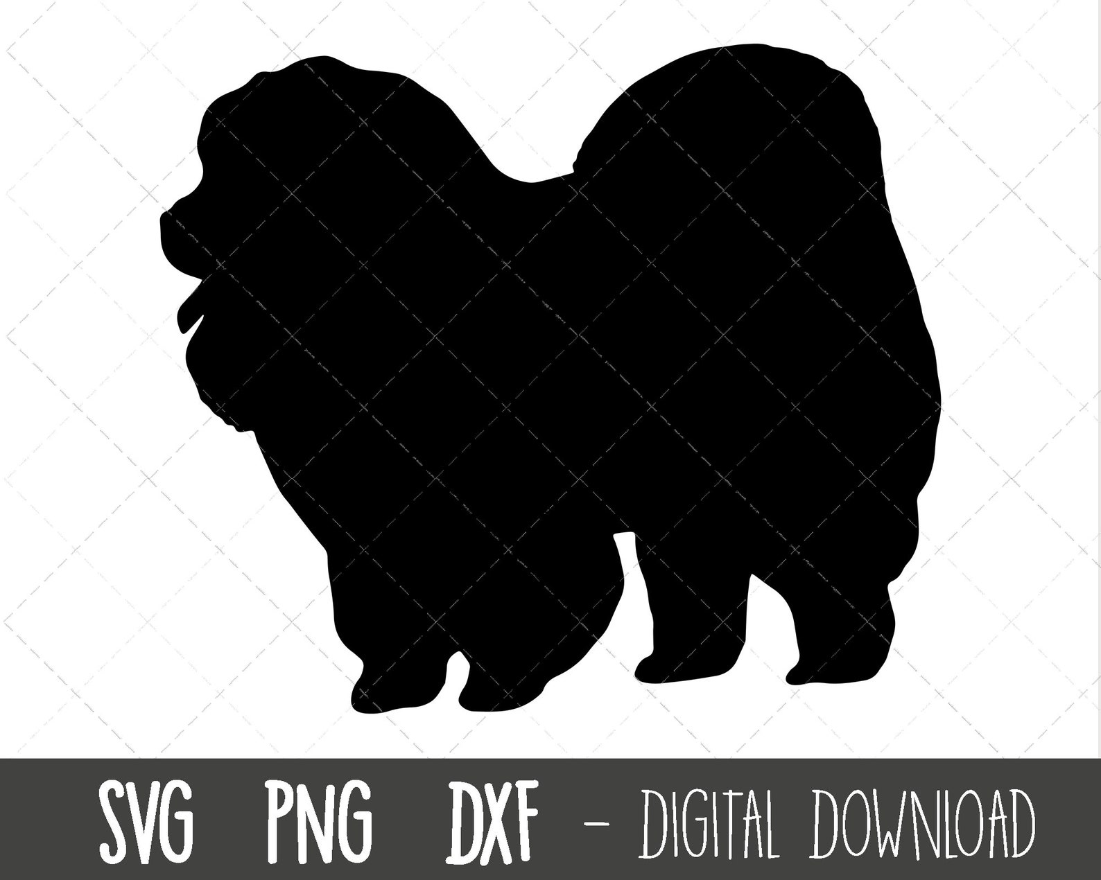Chow Chow Svg Dog Svg Chow Chow Silhouette Chow Chow | Etsy