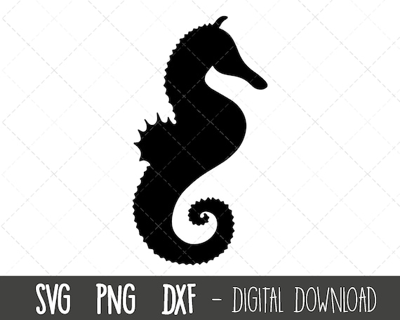 Seahorse SVG Seahorse Cut File Seahorse Clipart Seahorse | Etsy