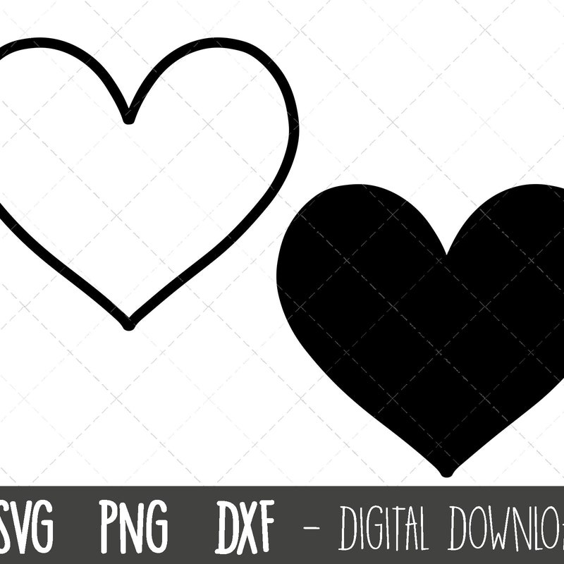 Three Hearts Svg - Etsy