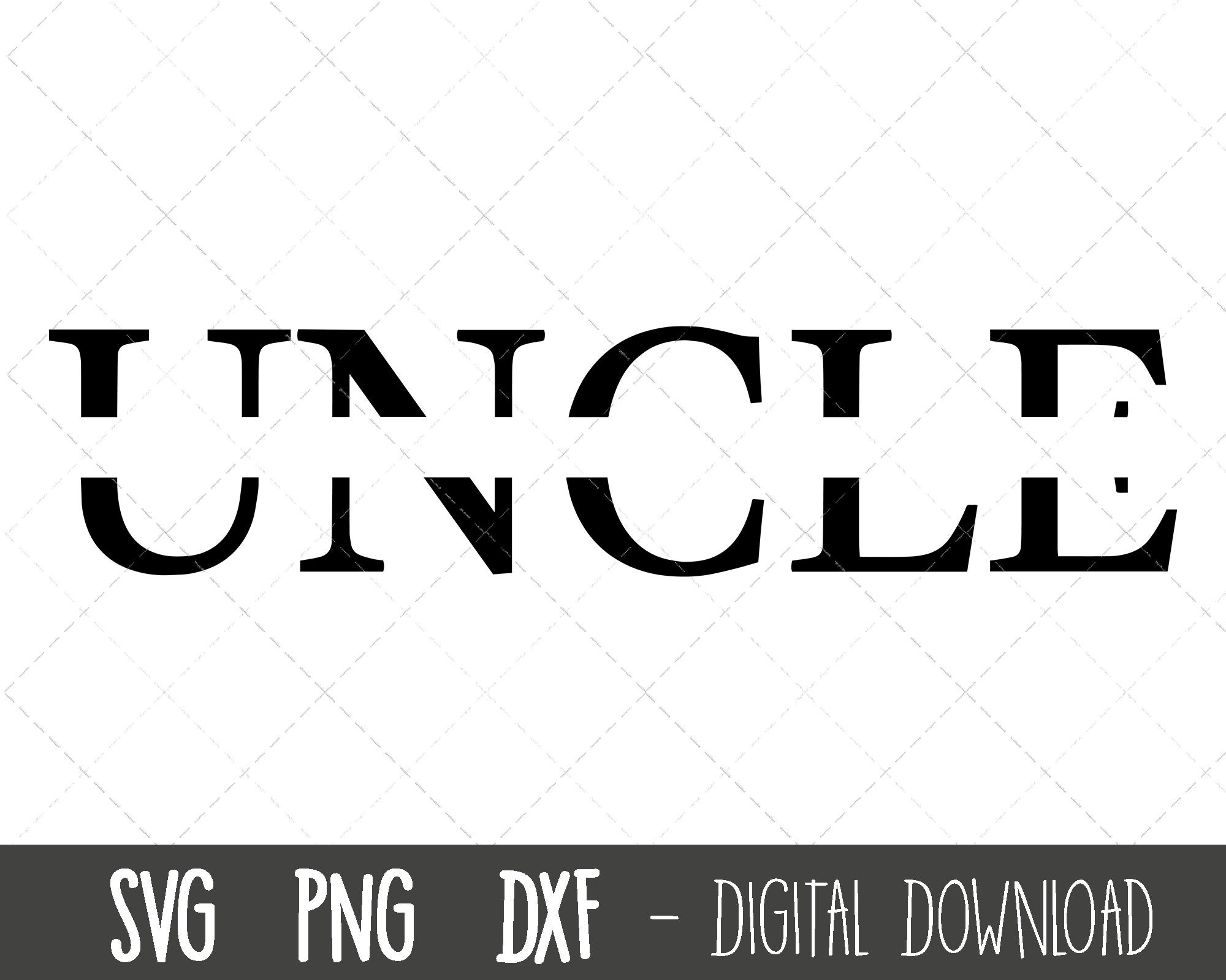 Uncle SVG Best Uncle SVG Uncle Split Name Frame Svg Uncle - Etsy UK