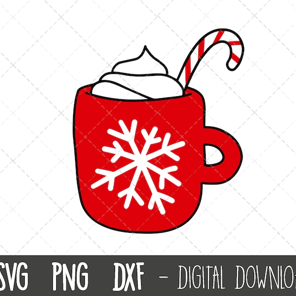 Hot Cocoa Clipart - Etsy