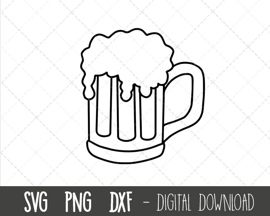 Beer SVG, Beer Stein Svg, Beer Glass Svg, Beer Clip Art, Beer Cheers ...
