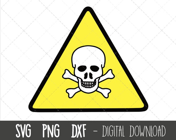 Poison Svg Skull Svg Toxic Svg Poison Symbol Svg Skull - Etsy
