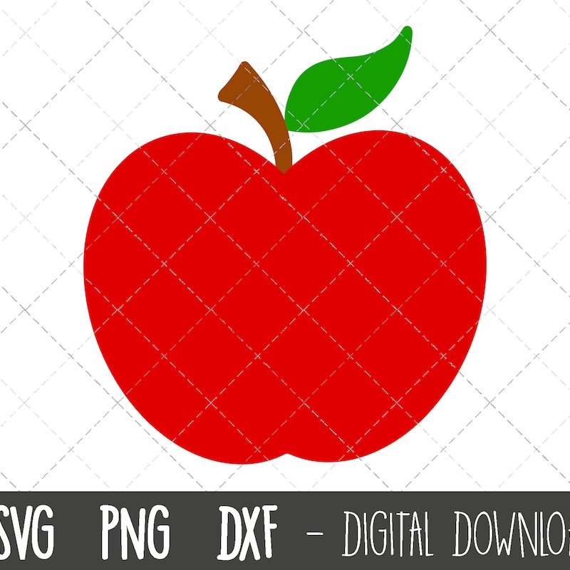 Apple Svg - Etsy