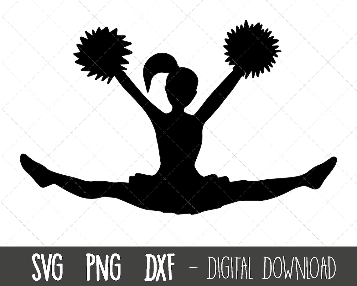 Cheerleader Svg Cheerleading Svg Cheer Svg Cheerleader | Etsy