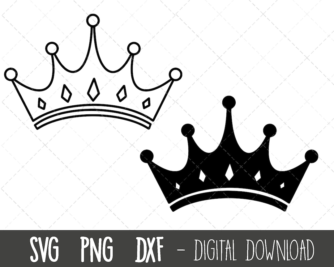 Princess Tiara SVG, Tiara Svg, Queen Svg, Crown Clipart, Crown Png ...