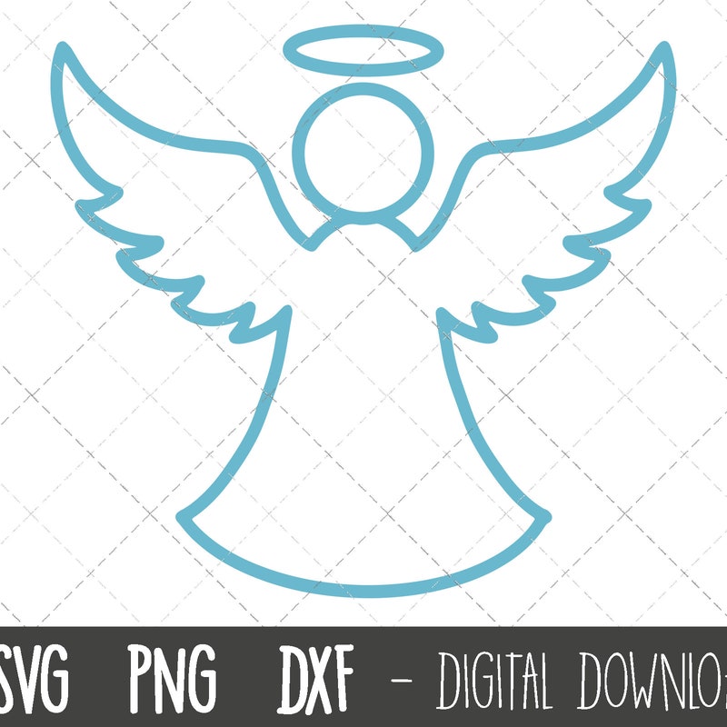Angel Svg - Etsy