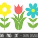 Spring Flower SVG Bundle, Flower Svg, Flower Clipart, Spring Clipart ...