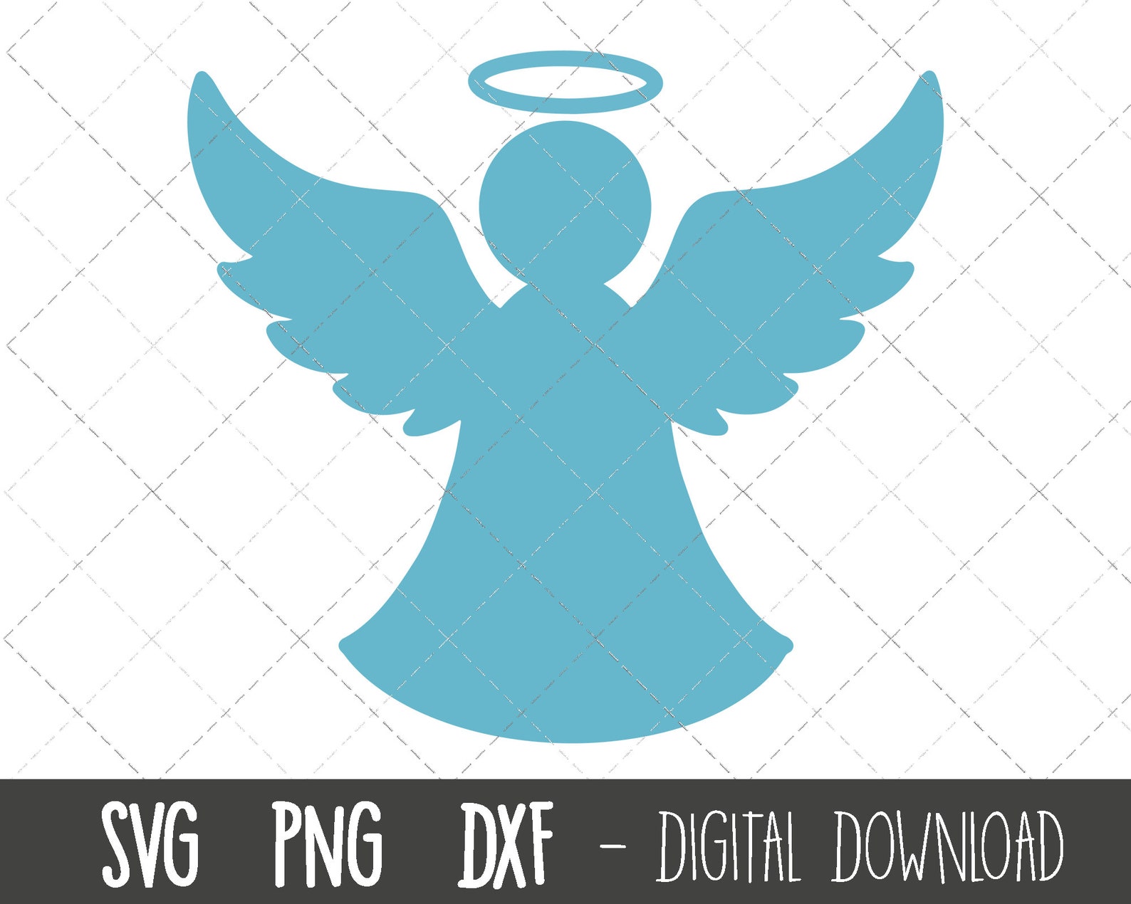 Angel SVG Angel Wings Svg Christmas Angel Svg Angel Vector - Etsy