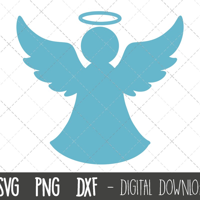 Angel Svg - Etsy