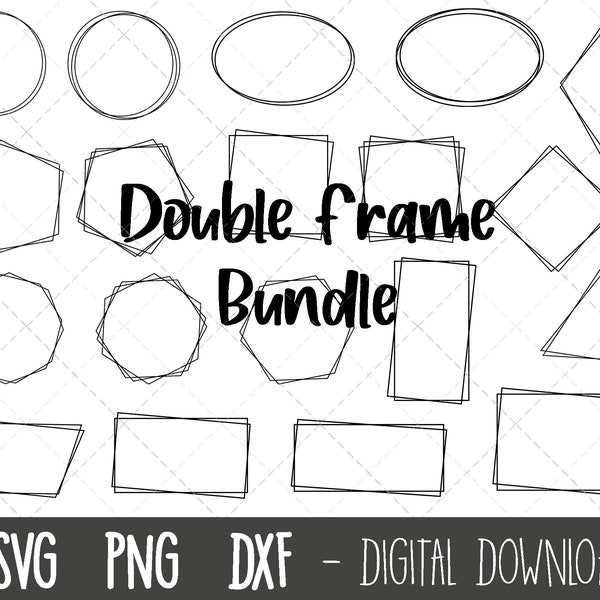 Rectangle Frame Svg - Etsy