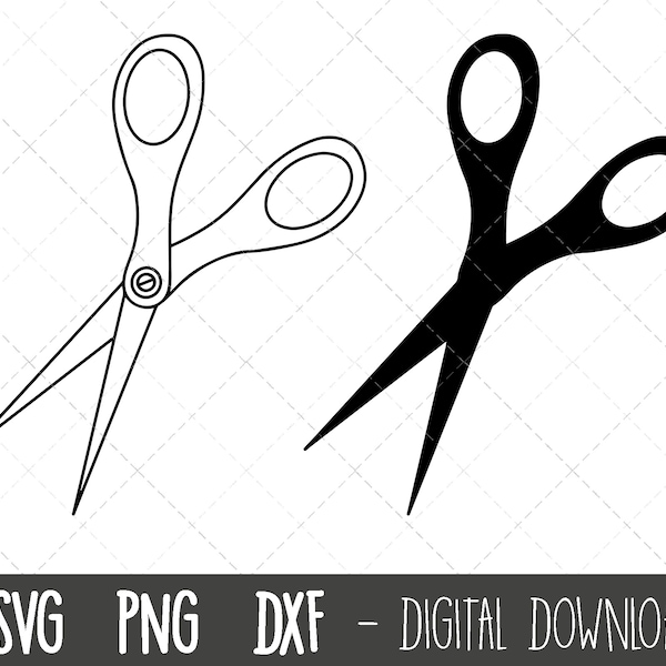 Scissor Clipart - Etsy