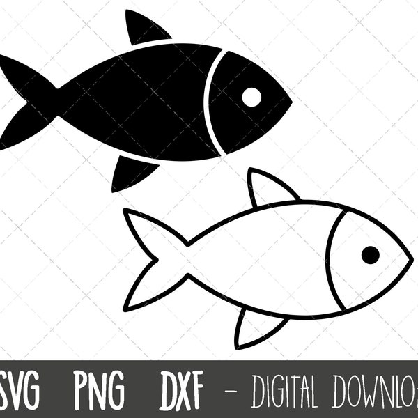 Fish Svg - Etsy