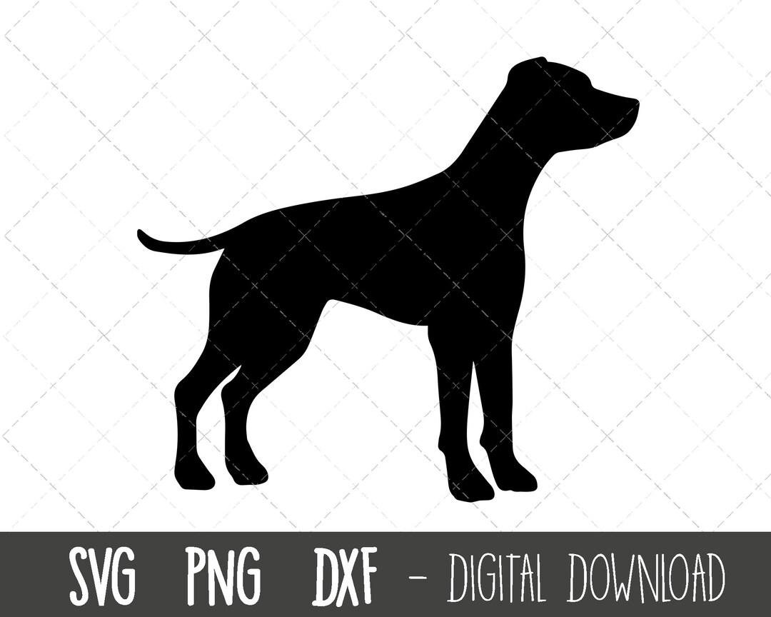 Weimaraner Svg, Dog Svg, Weimaraner Silhouette, Weimaraner Outline Png ...