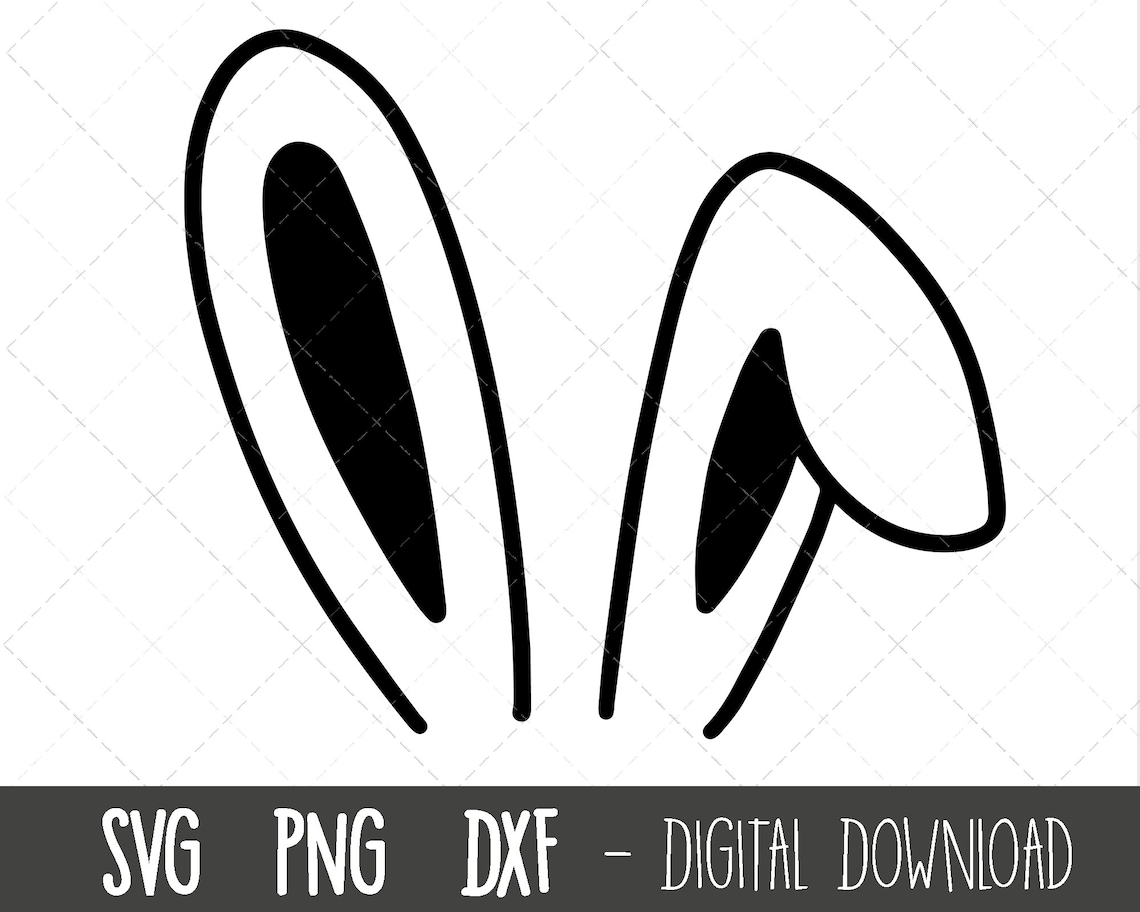 Bunny Ears SVG Easter Svg Easter Svg Bunny Png Rabbit | Etsy