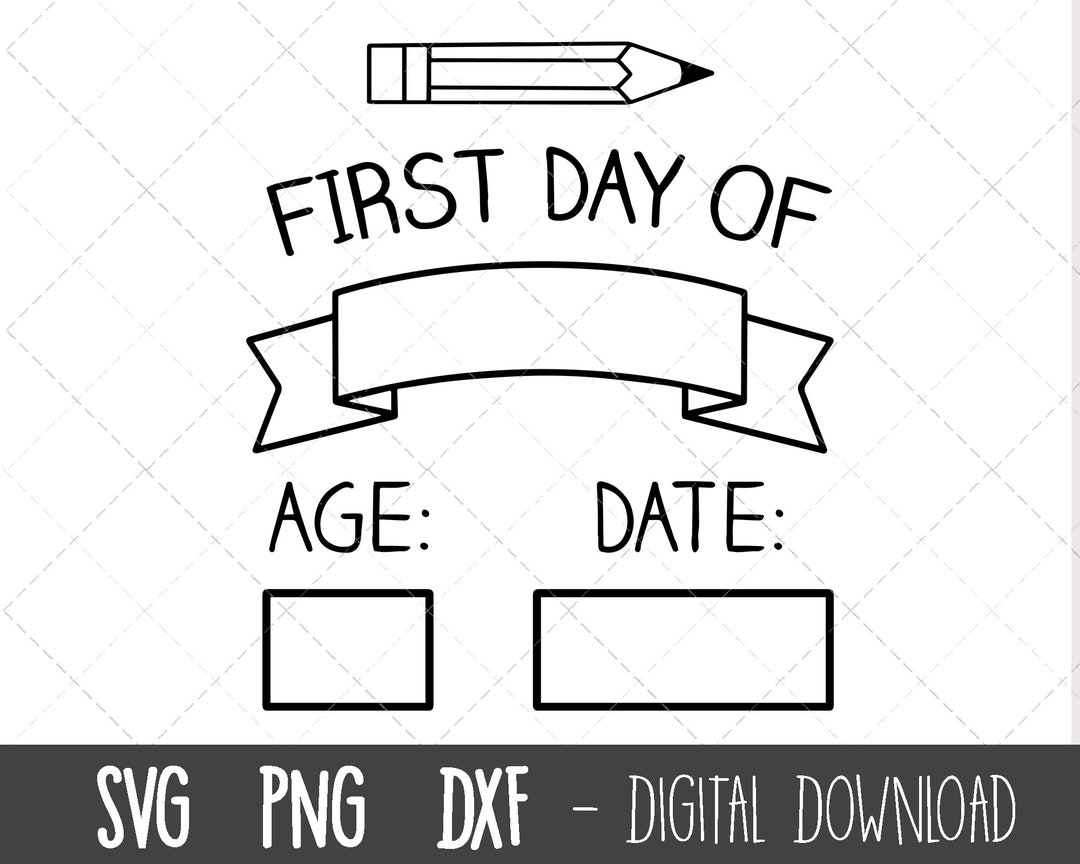 First Day of School SVG, Back to School Svg, Teacher Svg, School ...