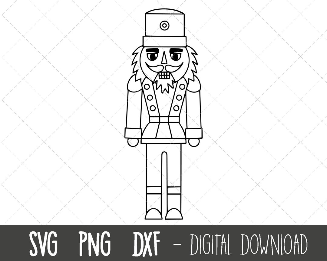 Nutcracker Svg, Nutcracker Clipart, Nutcracker Cut File, Holiday ...