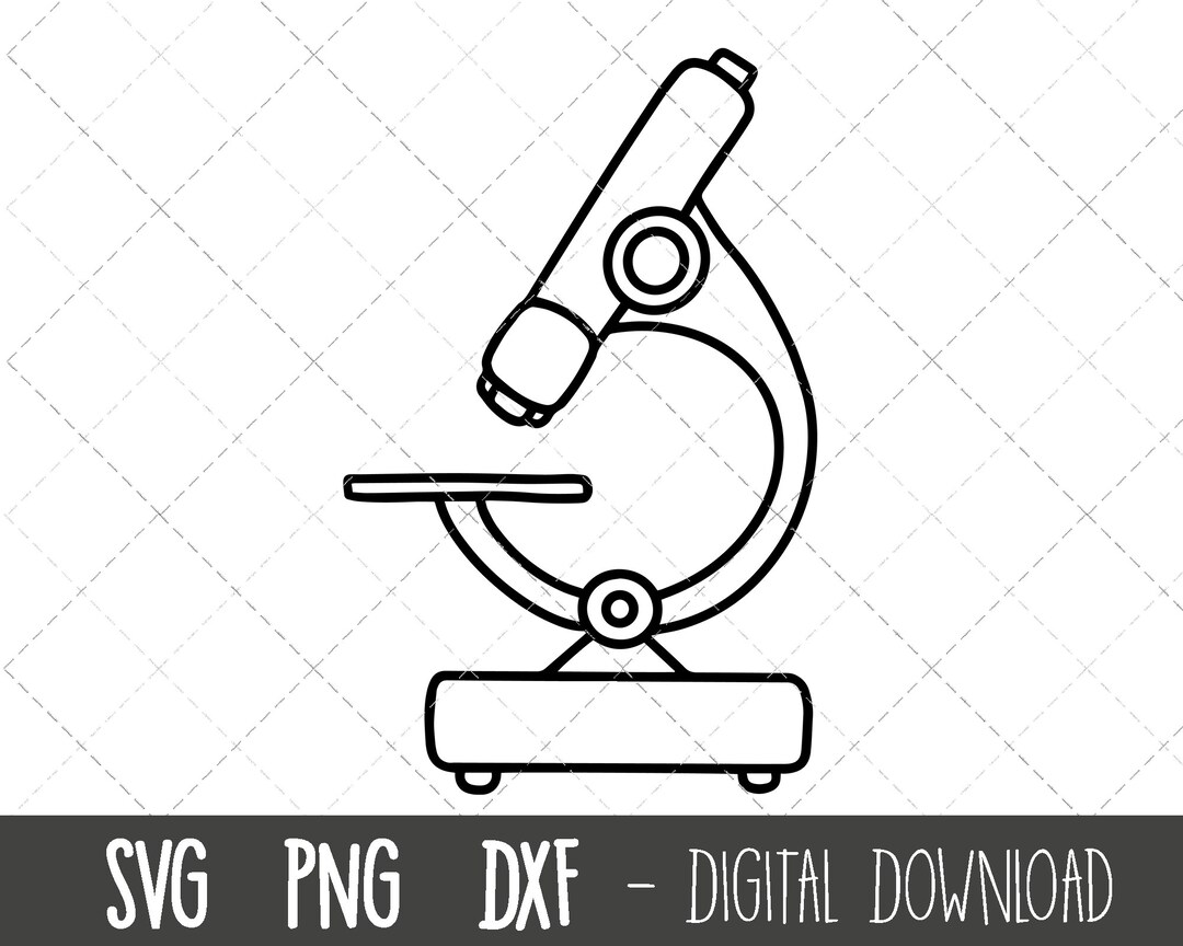 Microscope Svg, Science Svg, Science Clipart, Microscope Png, School ...