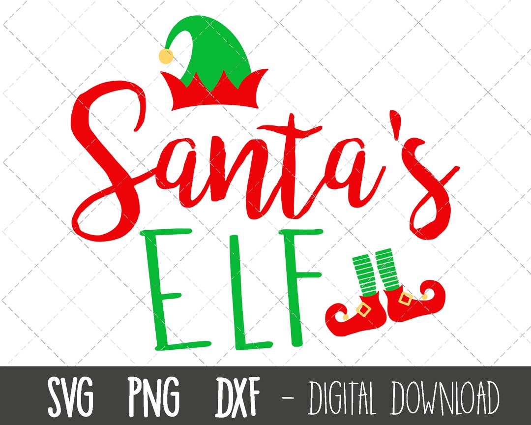 Santa's Elf Svg, Elf Svg, Christmas Svg, Elf Svg File, Elf Squad ...
