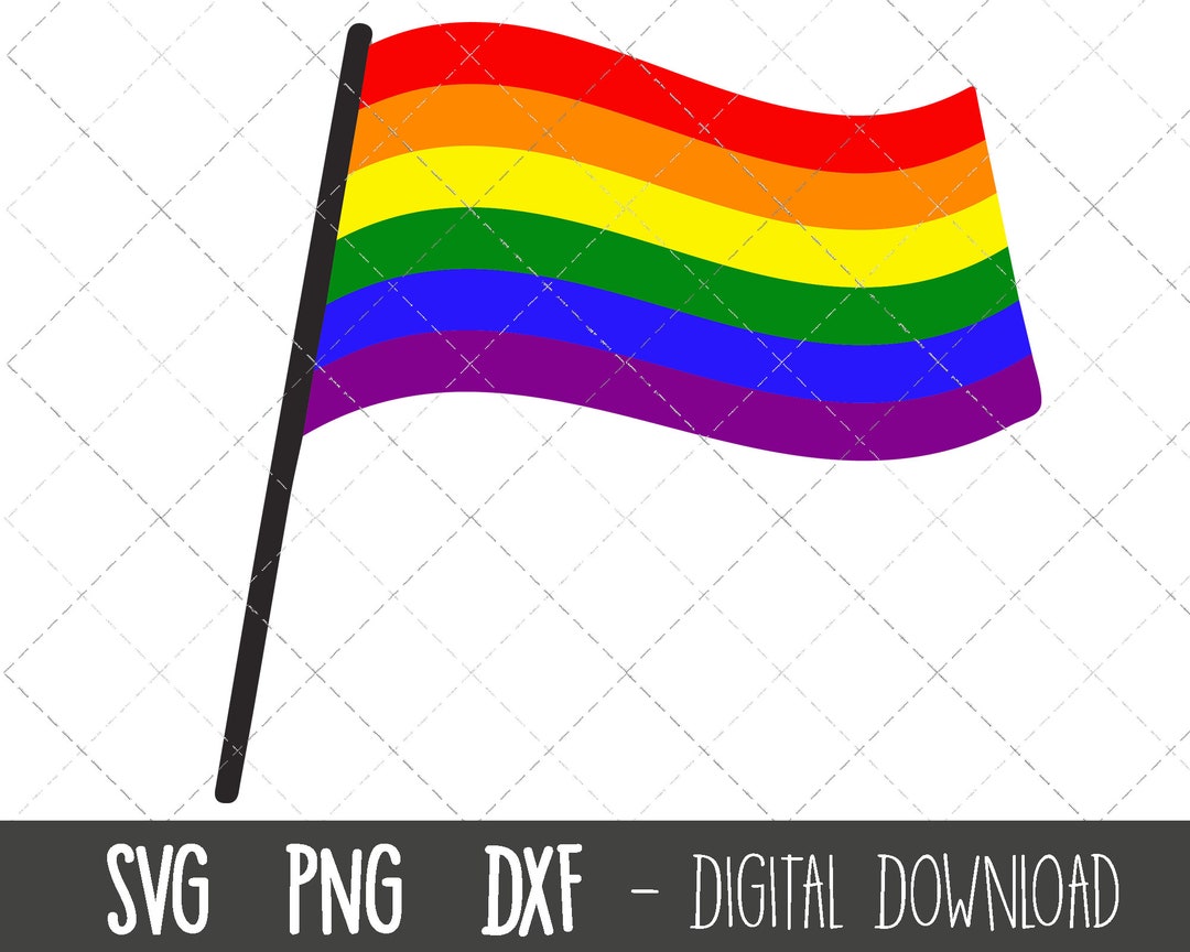 Pride Flag SVG, Flag Svg, Pride Awareness Svg Cut File, Pride Flag ...