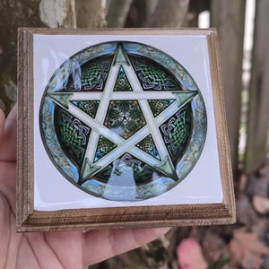 Pentagram Mini Altar Table - Etsy