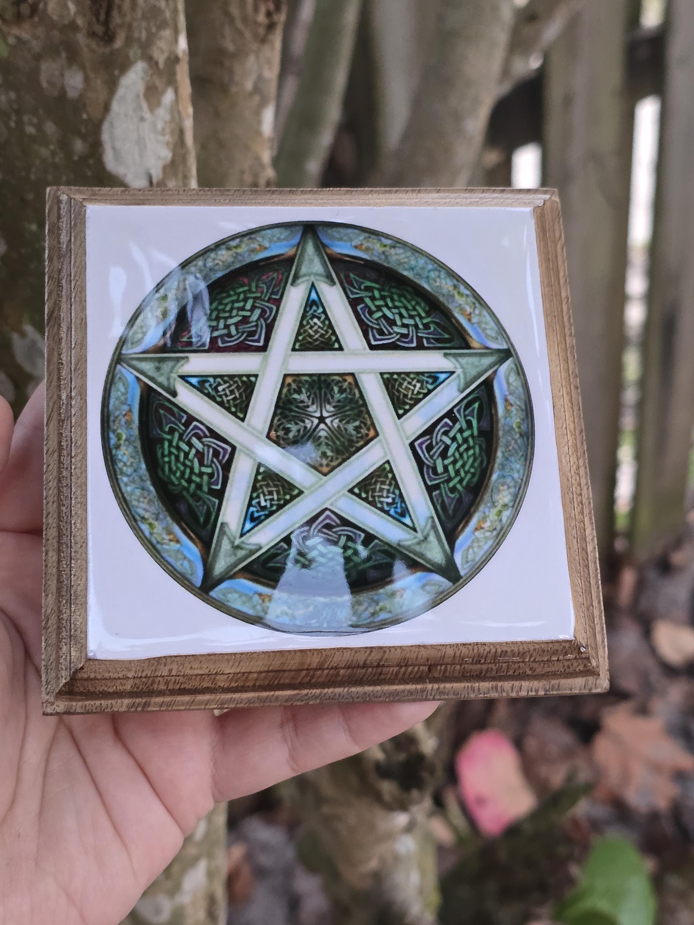 Pentagram Mini Altar Table - Etsy