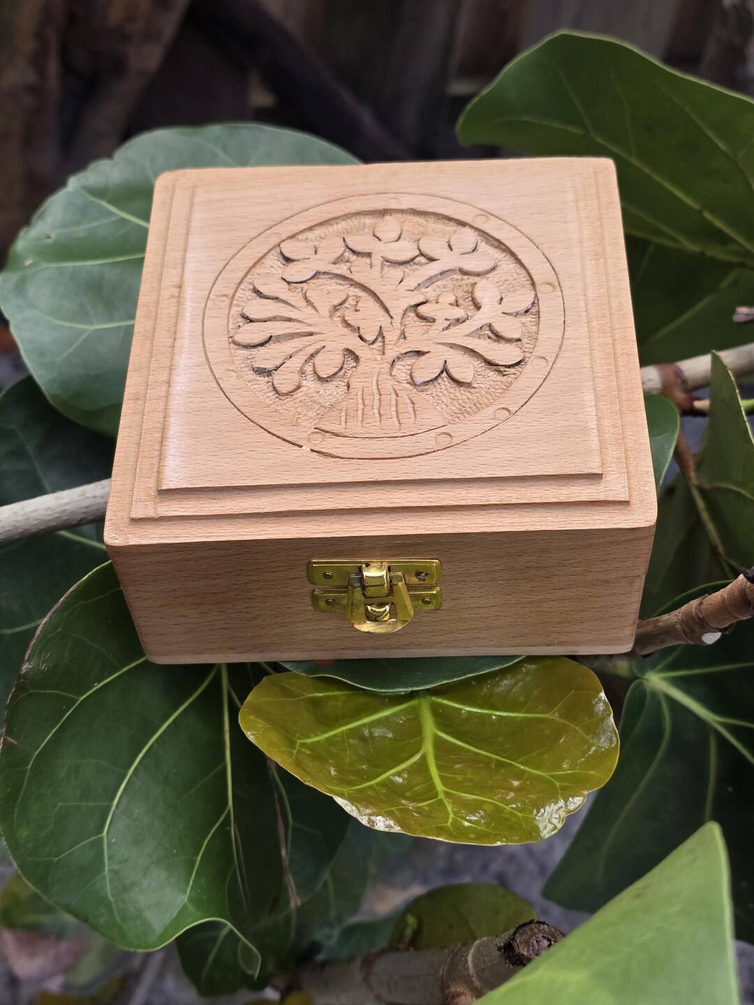 Tree of Life Wooden Box - Etsy
