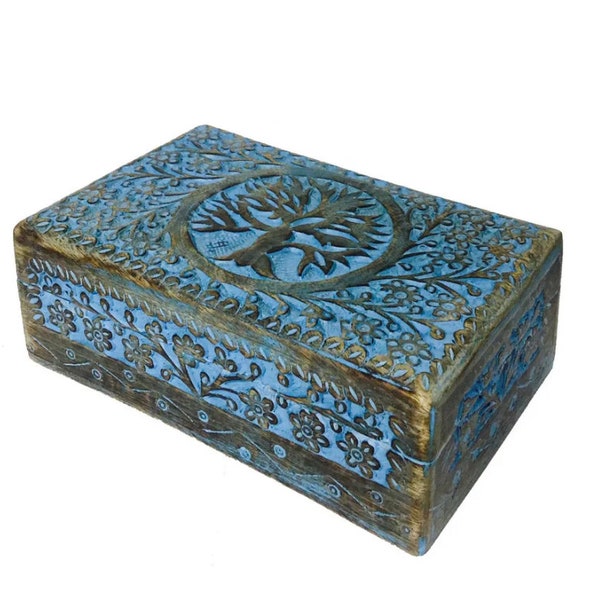 Tree of Life Wooden Box - Etsy
