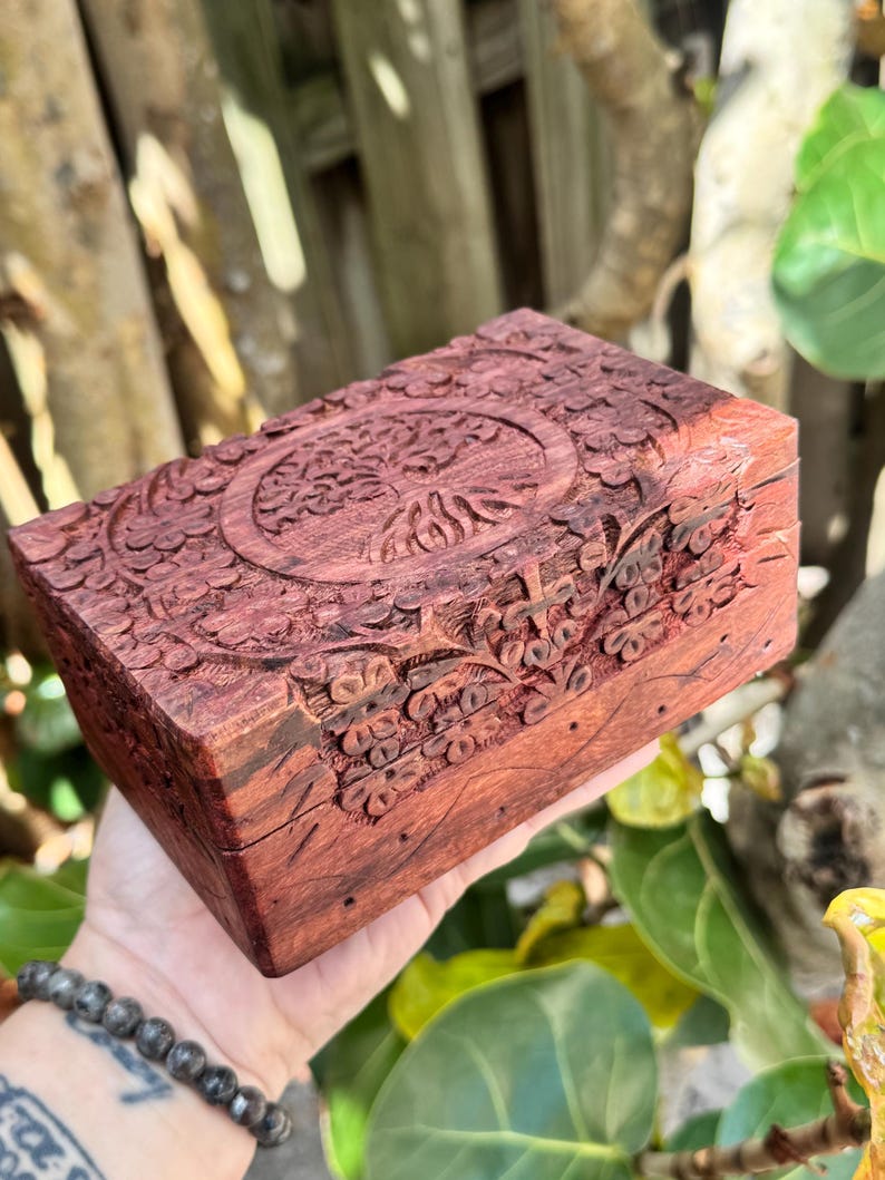 Tree of Life Wooden Box - Etsy
