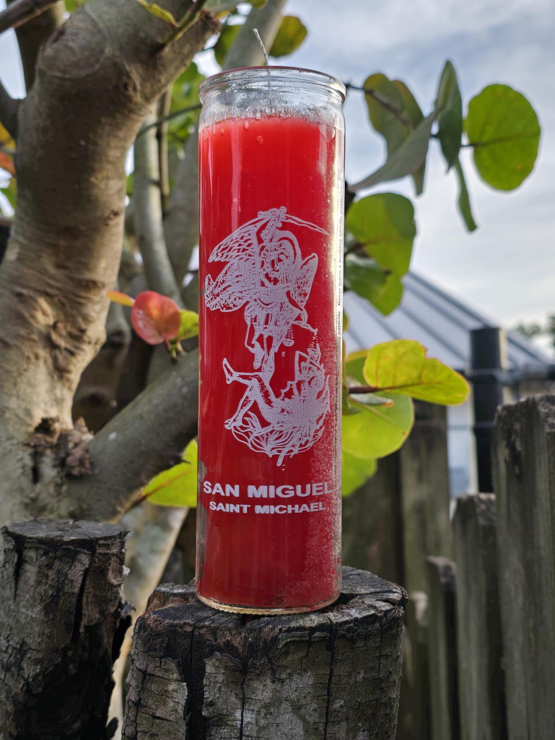 Saint Michael 7 Day Candle - Etsy