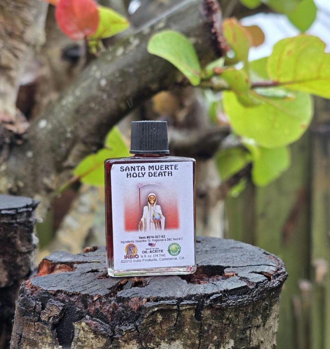 Santa Muerte Holy Death Oil - Etsy