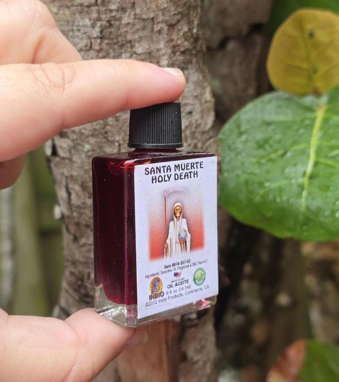 Santa Muerte Holy Death Oil - Etsy