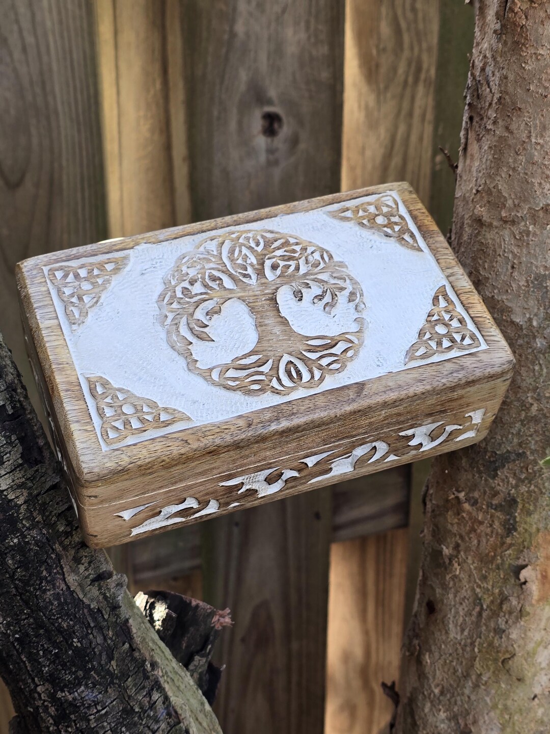 Tree of Life Wooden Box - Etsy