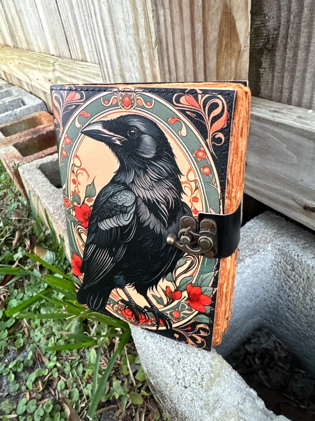 Raven Paper Journal Deckle Paper - Etsy