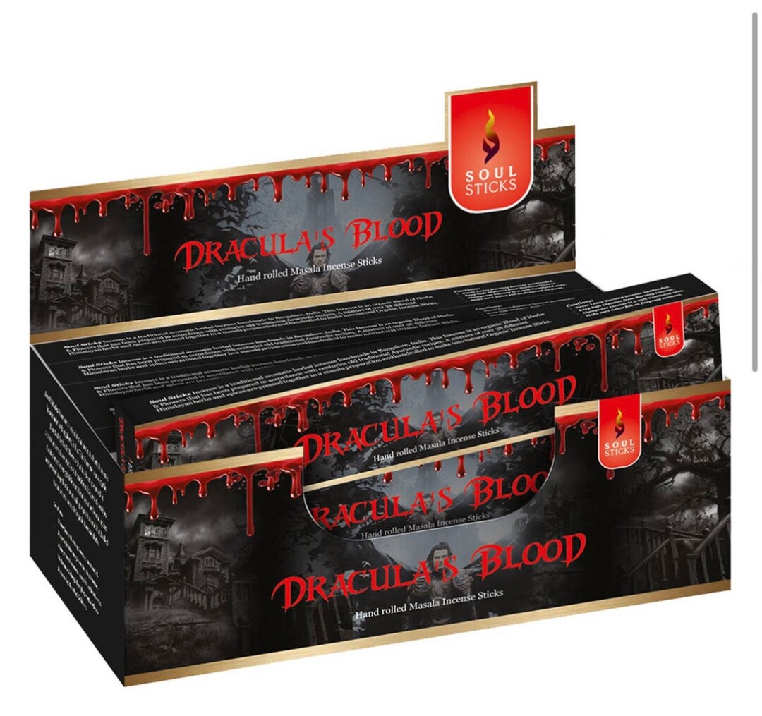 Draculas Blood Incense - Etsy