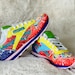 Hand Painted Splattered Reebok. - Etsy