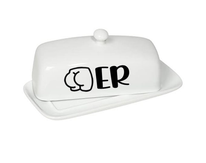 Handmade Ceramic Dog Butter Dish, Designed in the UK by Hannah Turner ...