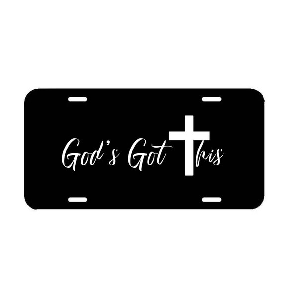 Christian Front License Plate - Etsy