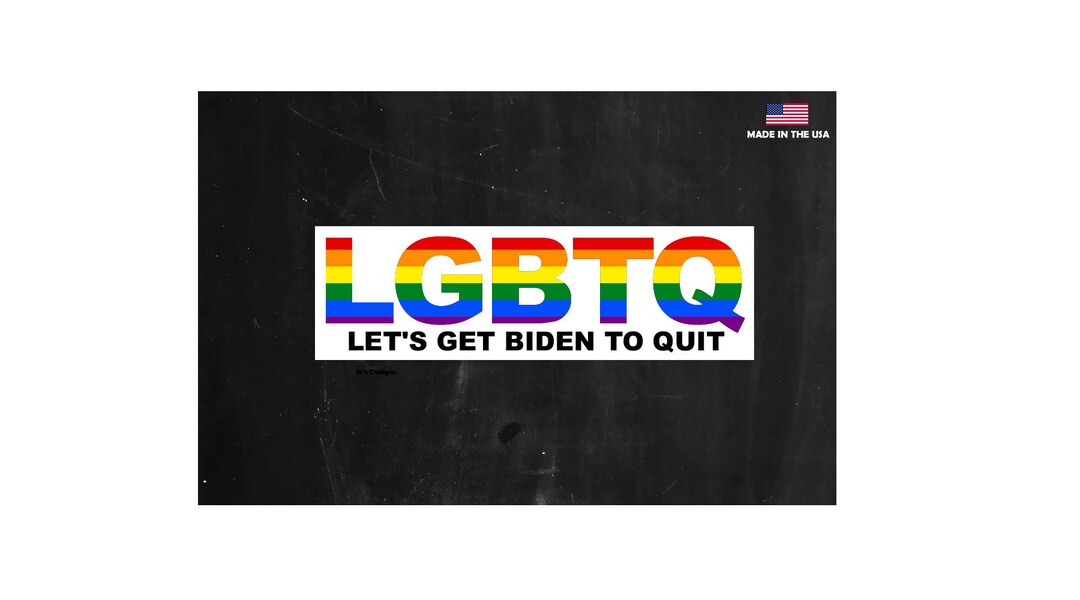 Anti-biden Bumper Sticker Decal Sticker Laptop Truck JDM SUV Car Cooler ...