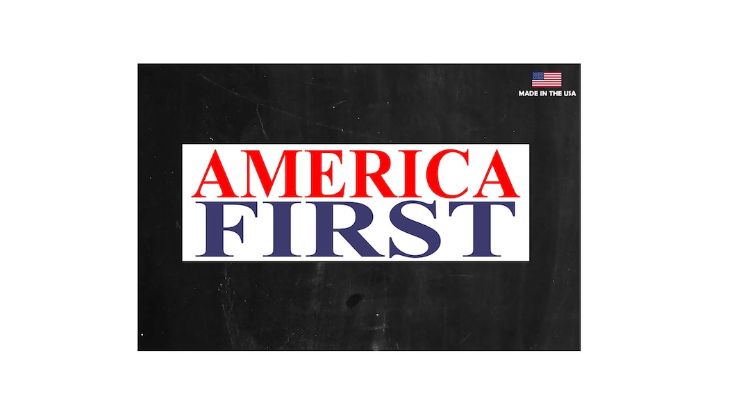 America First Sticker Decal 8 - Etsy