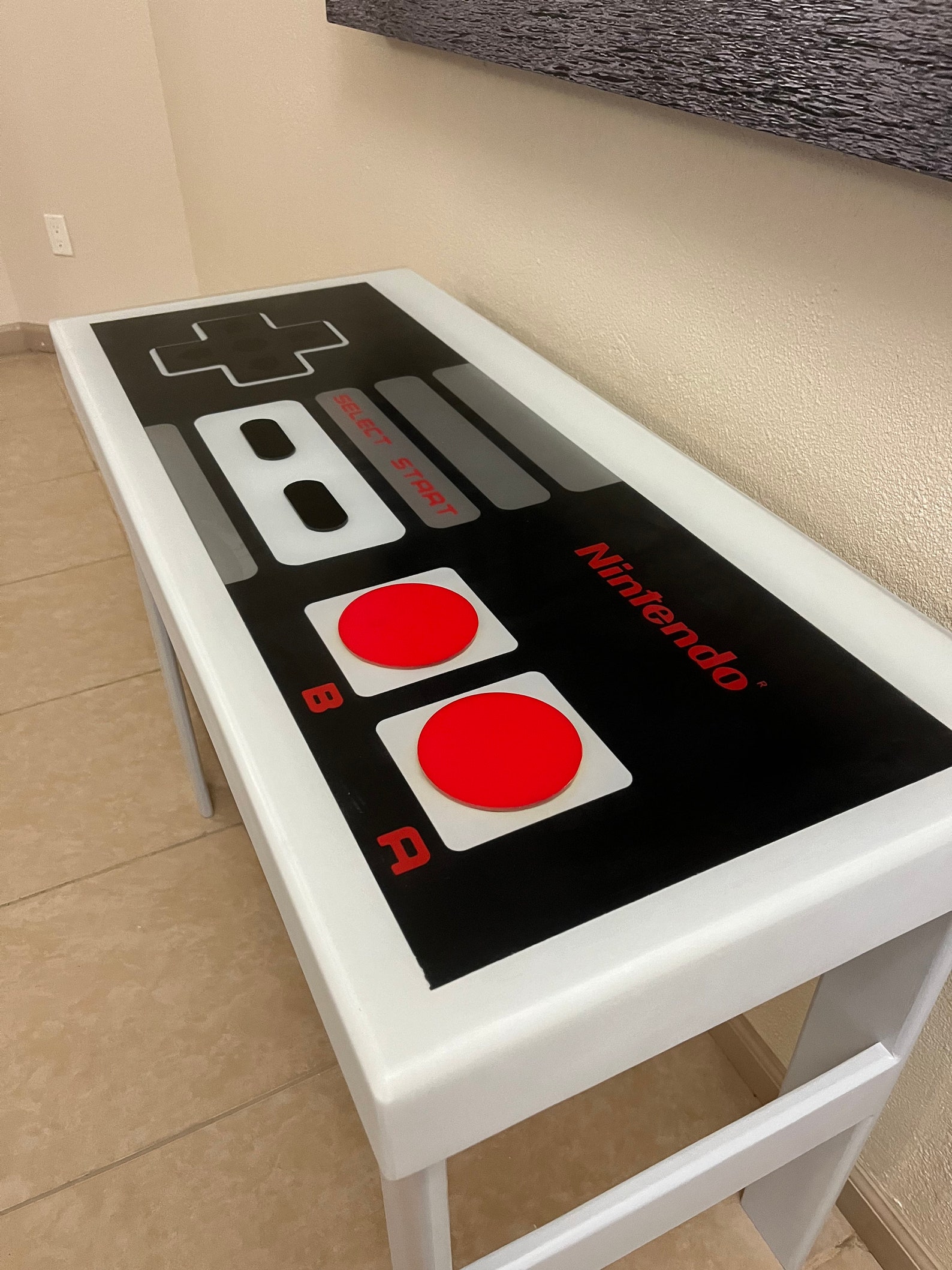NES Classic Controller Epoxy Table - Etsy