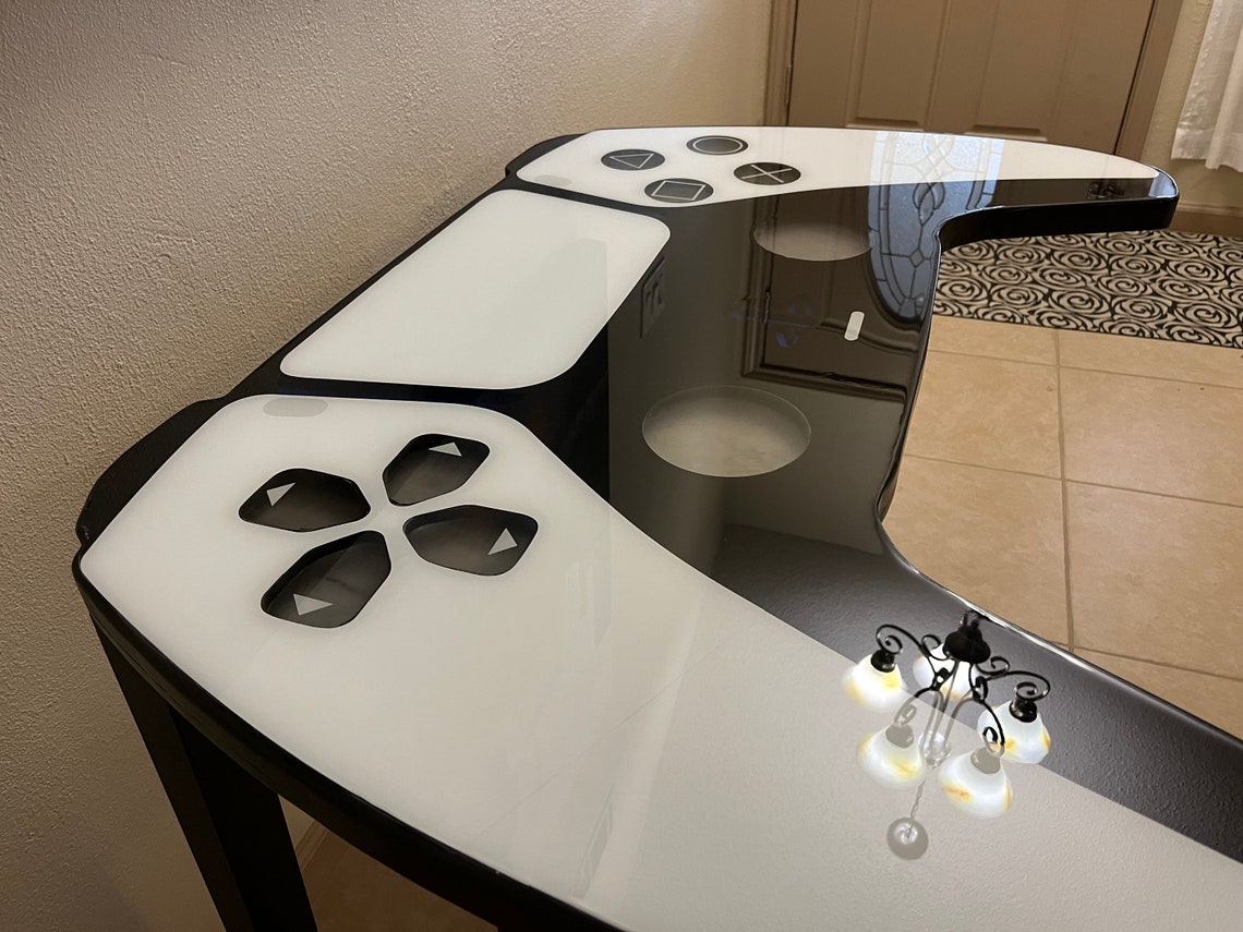 PS5 LED Epoxy Table. - Etsy