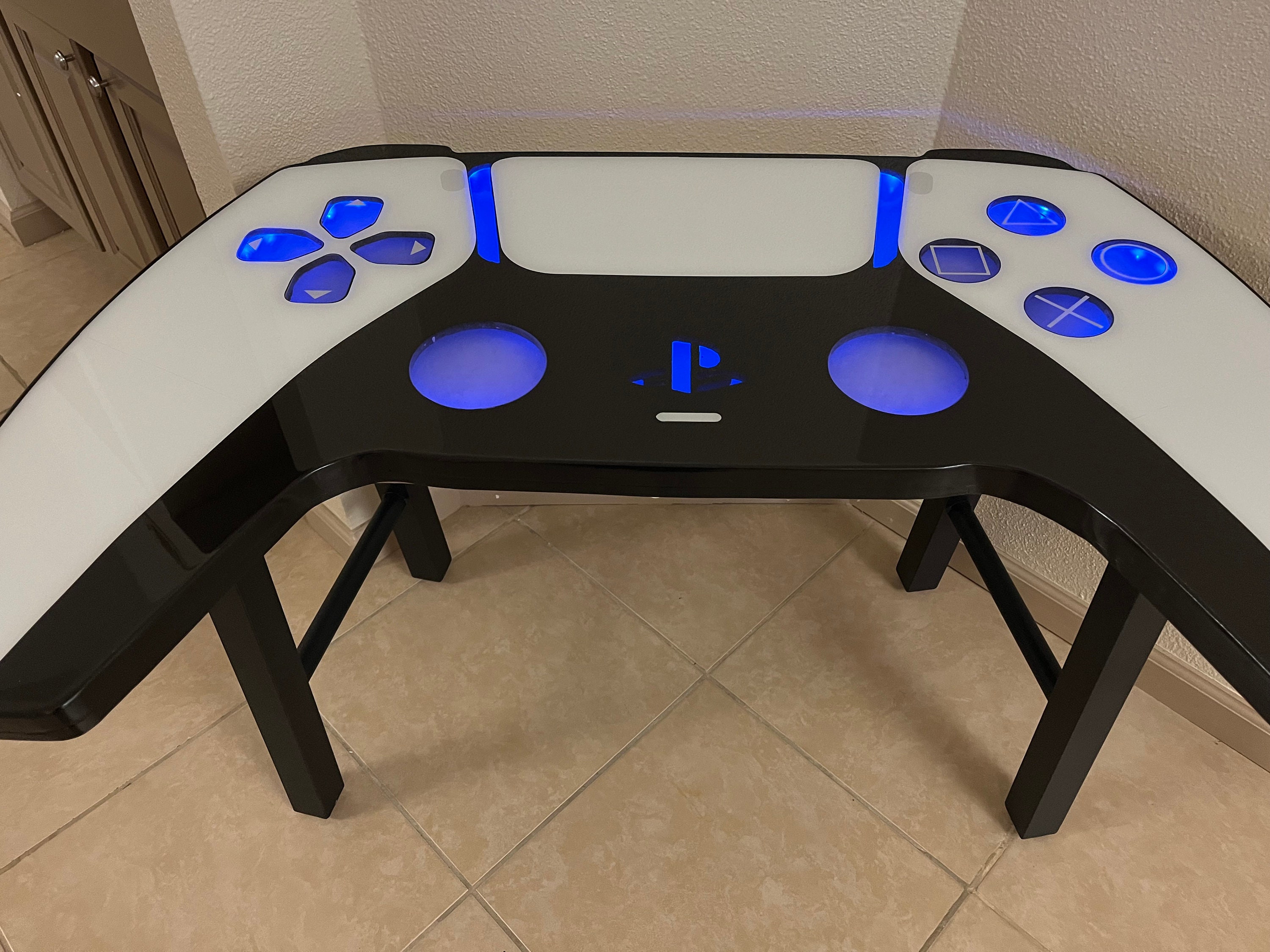 PS5 LED Epoxy Table. - Etsy