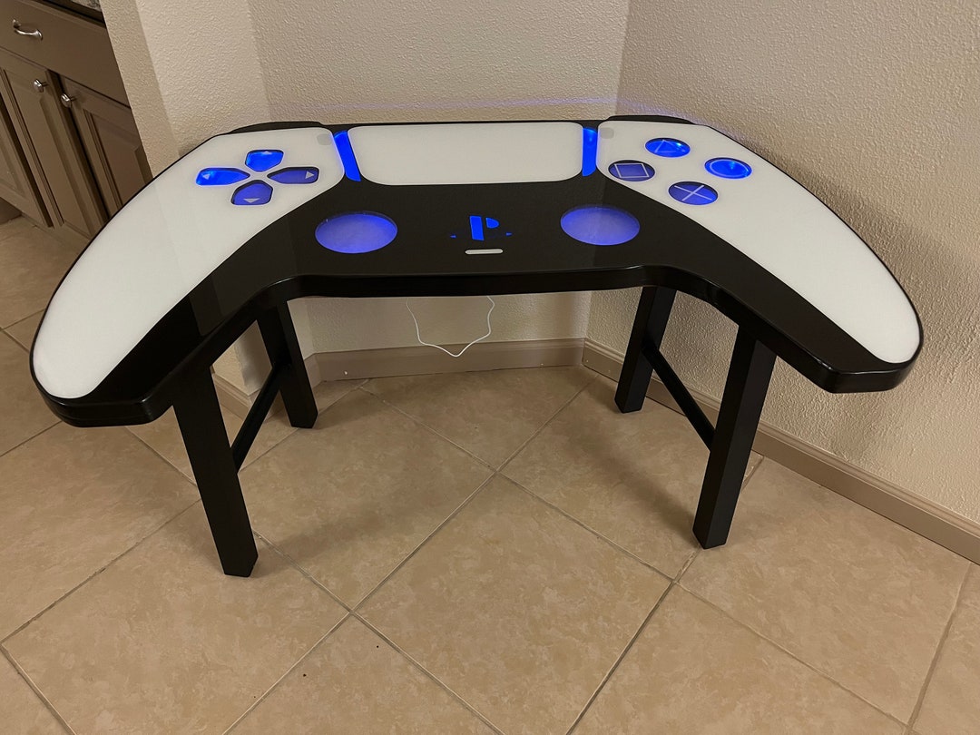 PS5 LED Epoxy Table. - Etsy