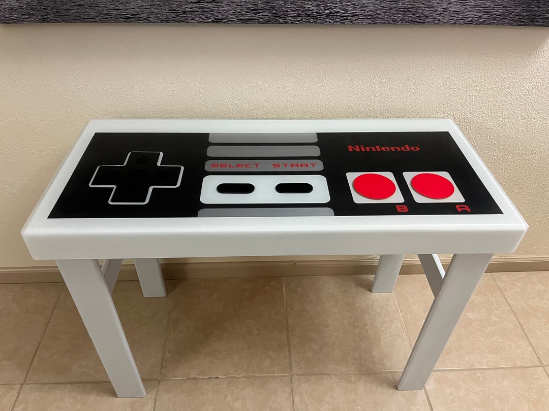 NES Classic Controller Epoxy Table - Etsy